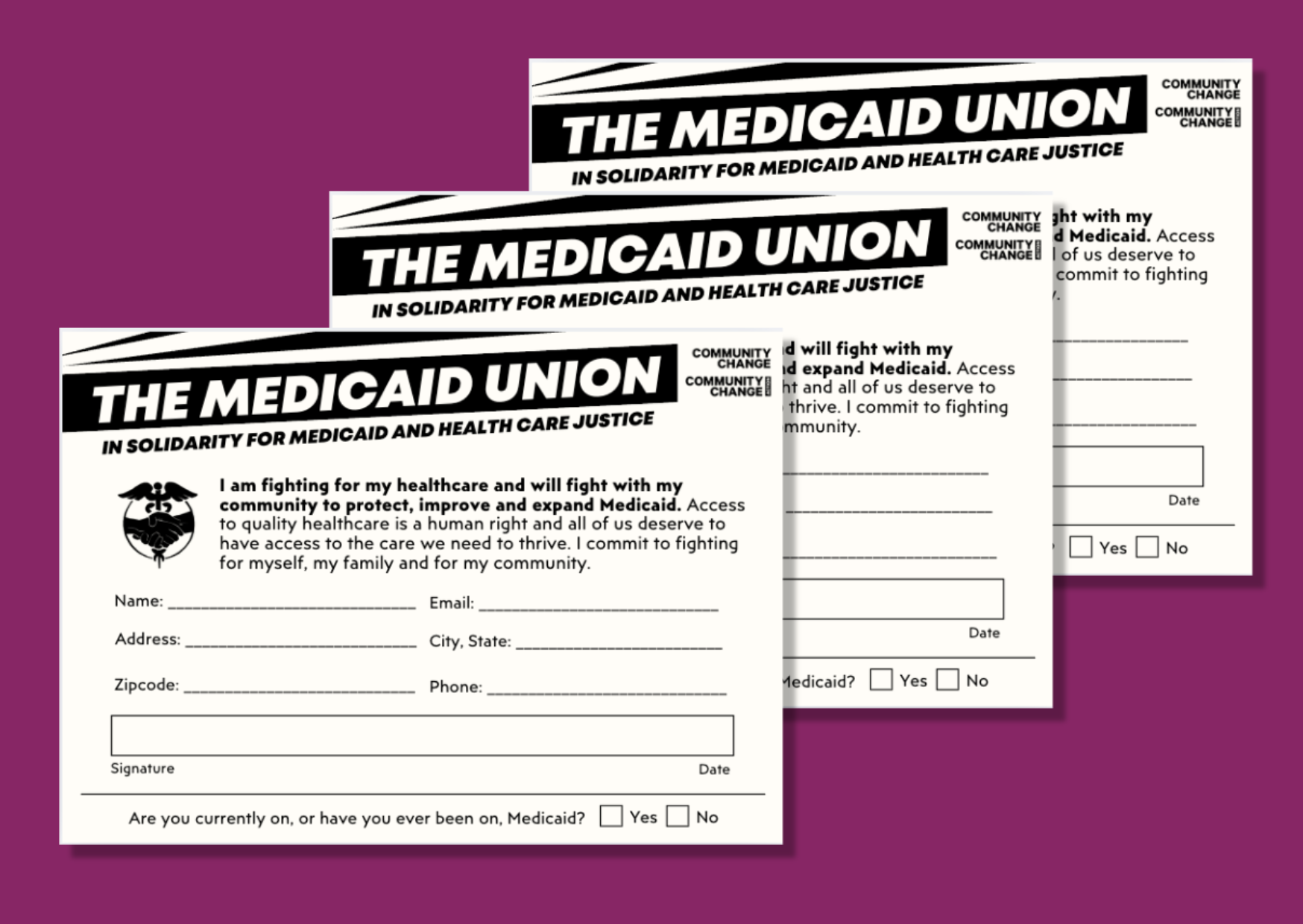 The Medicaid Union - Community Change